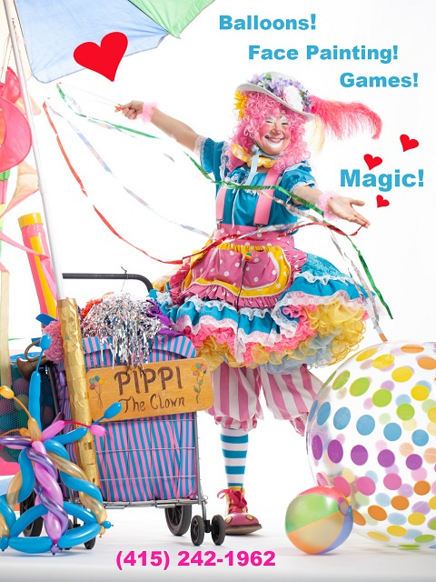 Pippi the Clown - Montana Clown, Magic, Face Painting, Balloon Twister
